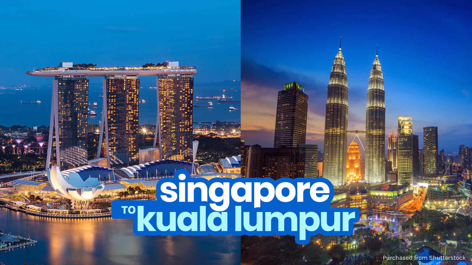 SINGAPORE TO KUALA LUMPUR By BUS Or TRAIN Crossing The Border The SINGAPORE TO KUALA LUMPUR By BUS Or TRAIN Crossing The Border The