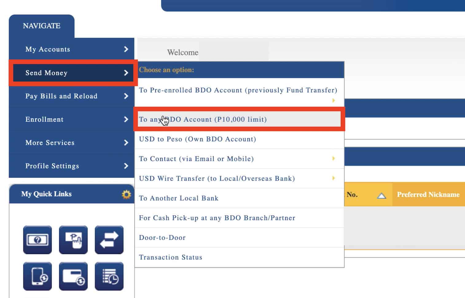 BDO To BDO How To Transfer Money To Another BDO Account Via Online BDO To BDO How To Transfer Money To Another BDO Account Via Online