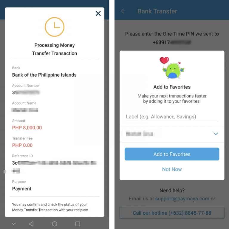 PAYMAYA TO BPI: How to Transfer Money via PayMaya App | The Poor Traveler® Itinerary Blog
