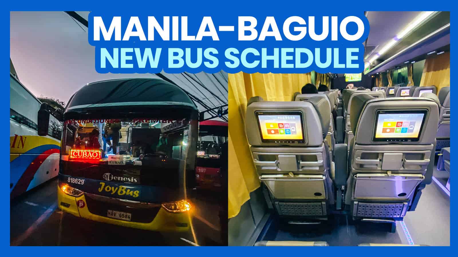 2021 Manila To Baguio To Manila Bus Schedule Victory Liner Genesis