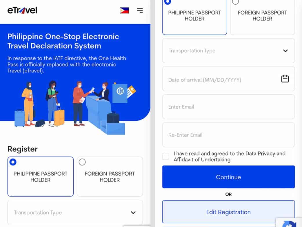 Traveling to the Philippines: How to Get eTRAVEL QR CODE Online (Arrival Card) | The Poor ...